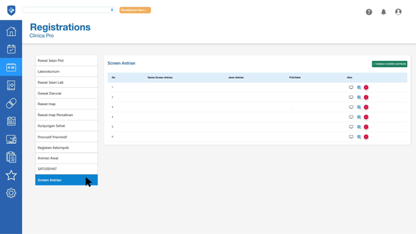 Cara Mengatur Screen Antrian di TV